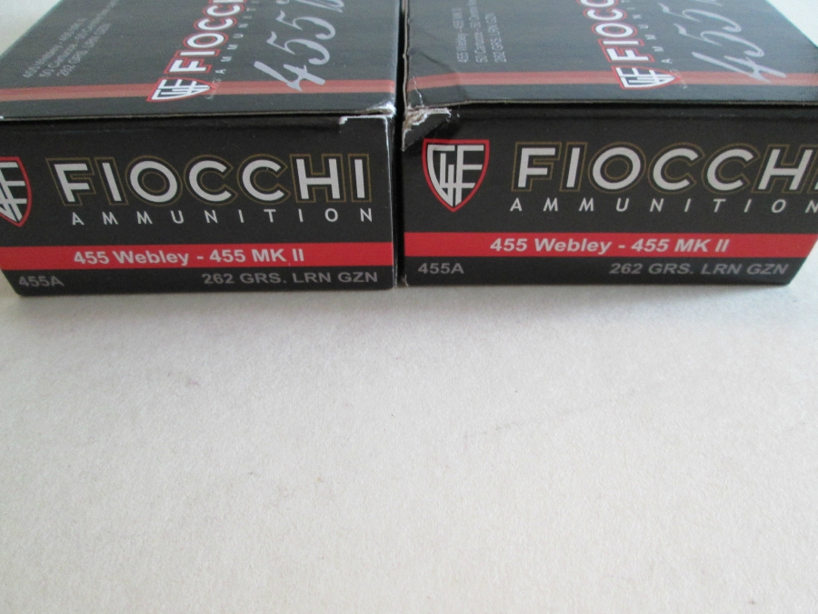 455 Webley 262 Grain Ammo Mk Vi Revolver 100 Round .455 Webley For Sale ...
