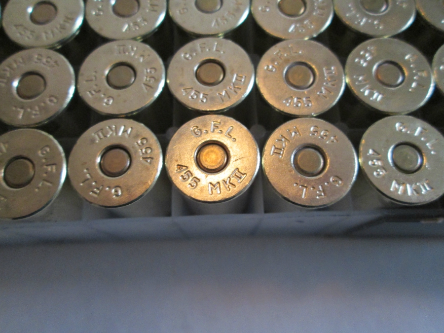 455 Webley 262 Grain Ammo Mk Vi Revolver 100 Round .455 Webley For Sale ...