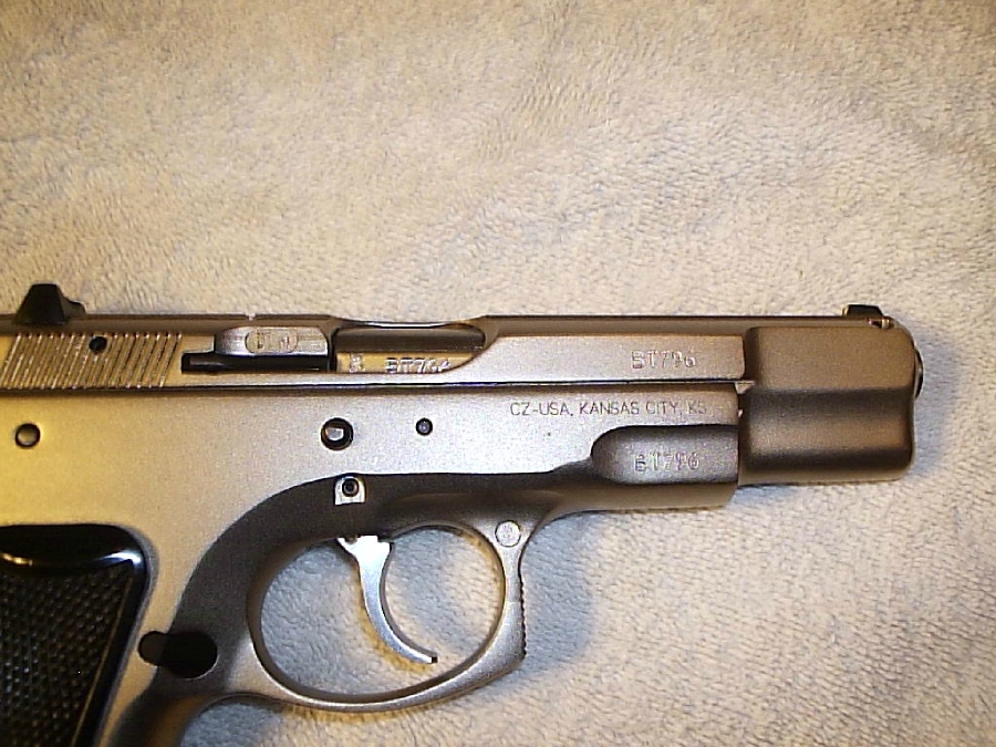 Cz-Usa Cz 75 B Cal 9 Luger Ser. Xx796 Made Czeck Republic For Sale at ...