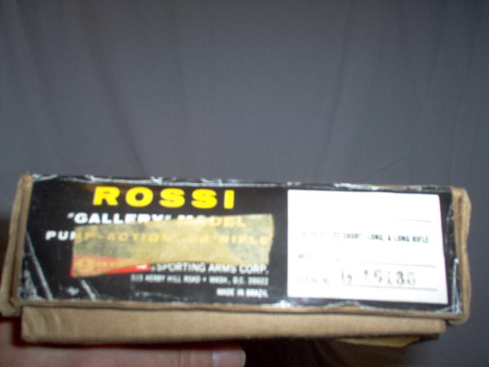 Rossi, Amadeo Rossi Model 37 - Cal. 22 S,L,Lr- Gallery Pump Gun For ...