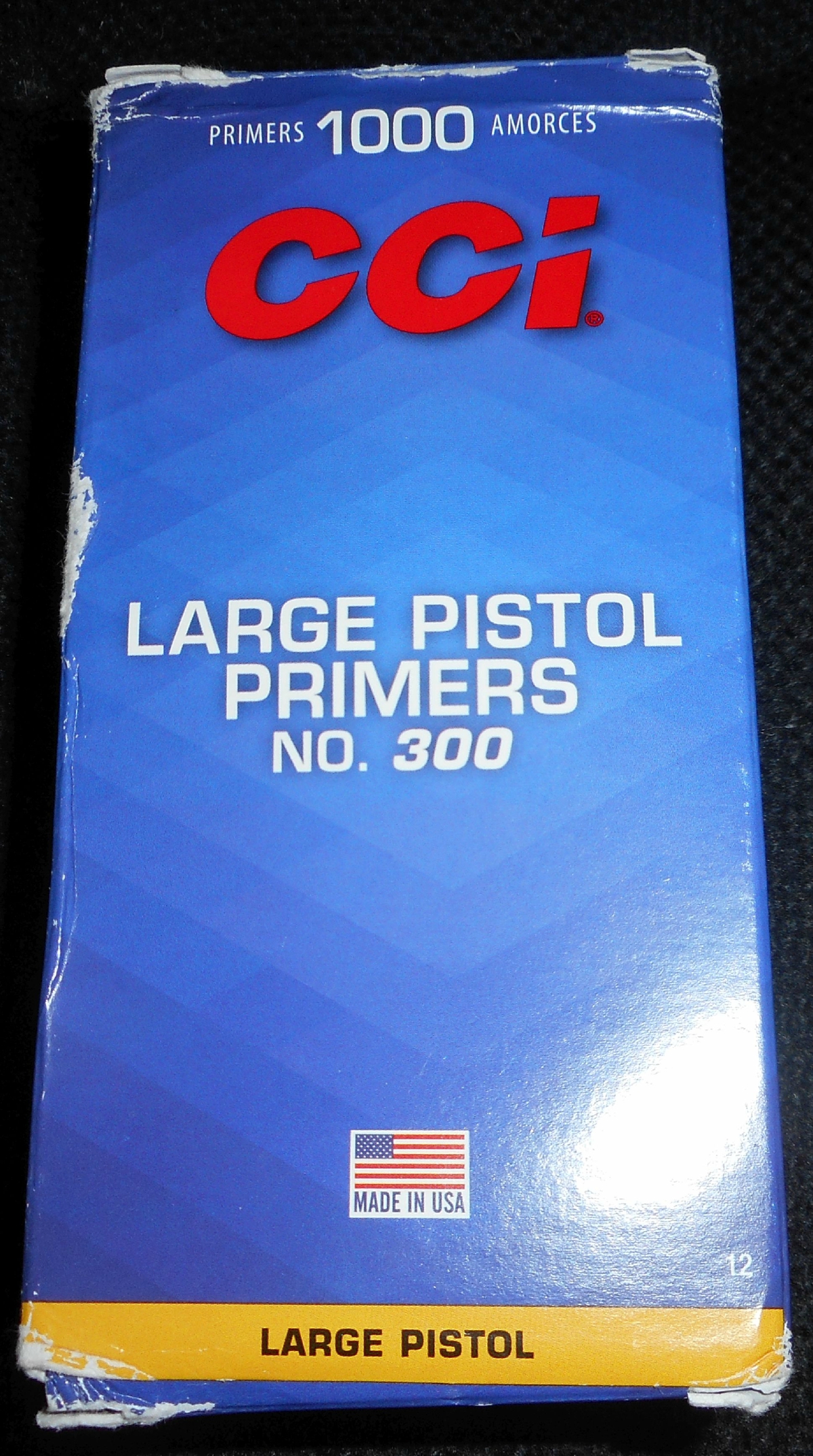 Cci / Speer Cci #300 Large Pistol Primers - 1 Box Of 1k Primers No ...