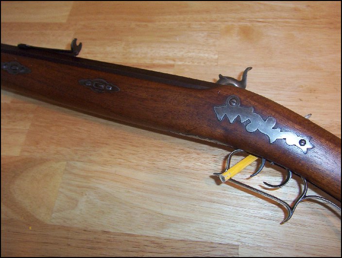 Older 50 Cal. Perc. Pedersoli Tryon Rifle For Sale at GunAuction.com ...