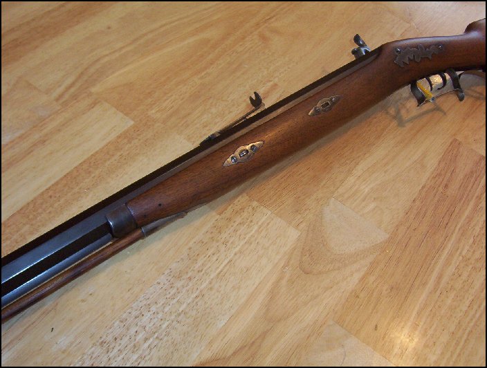 Older 50 Cal. Perc. Pedersoli Tryon Rifle For Sale at GunAuction.com ...