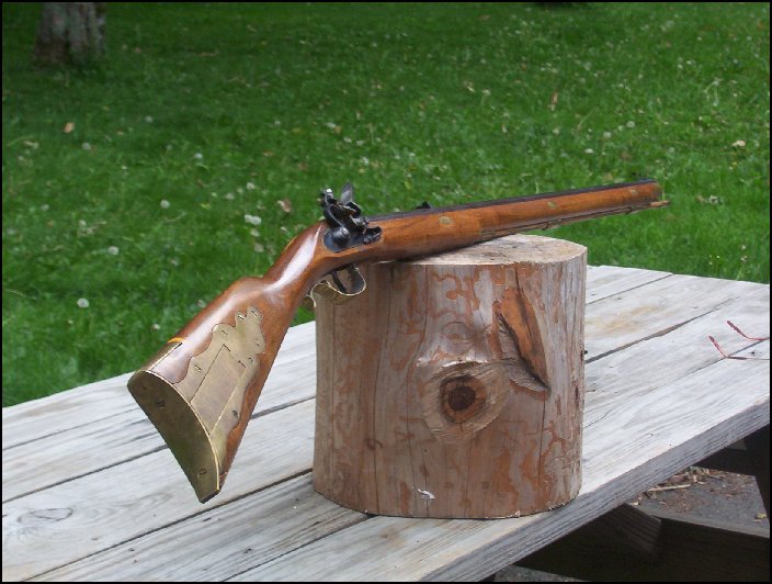 45 Flintlock Minuteman Rifle By Hopkins & Allen For Sale at GunAuction ...