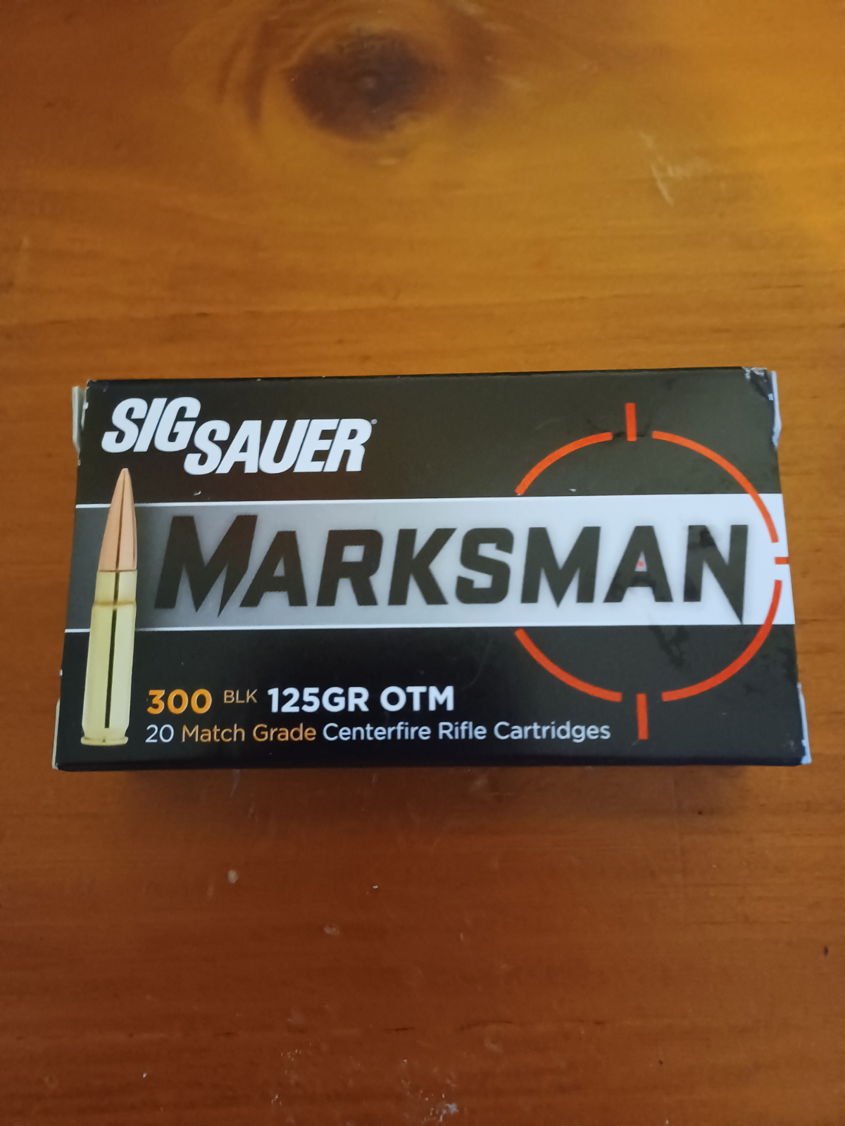 140 Rounds of SIG Sauer Marksman 300BLK - 125GR OTM Match Grade Ammo ...
