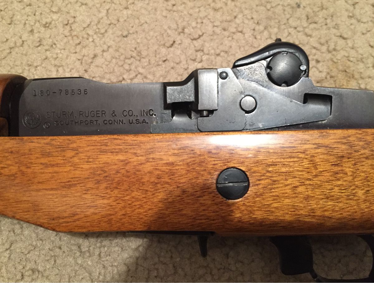 Ruger Mini 14 223 180 Serial Number .223 Rem. For Sale at GunAuction ...