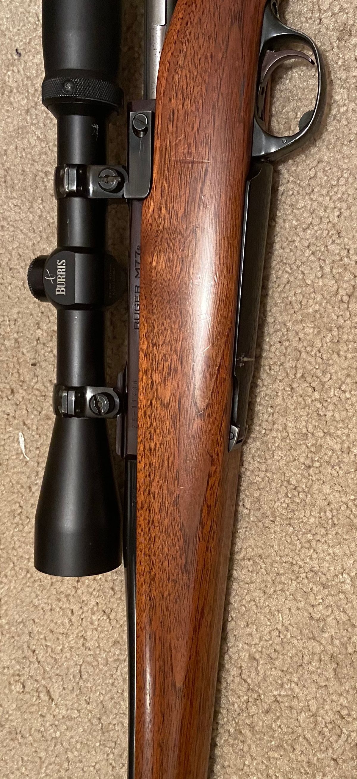 Ruger Model 77 Tang Safety 7 Mauser 7mm Mauser (7x57mm) For Sale at ...
