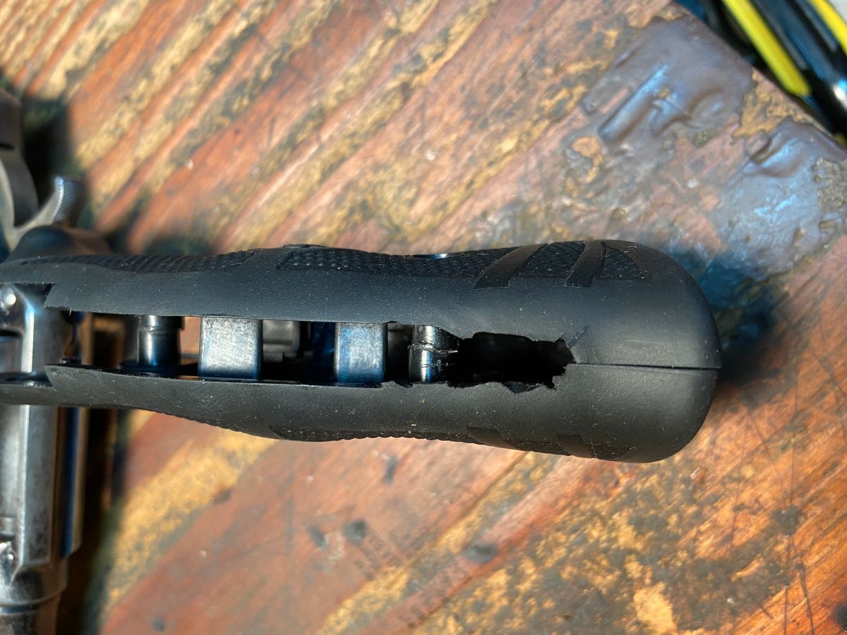 Smith & Wesson S&W K frame laser 17231681 - GunAuction.com