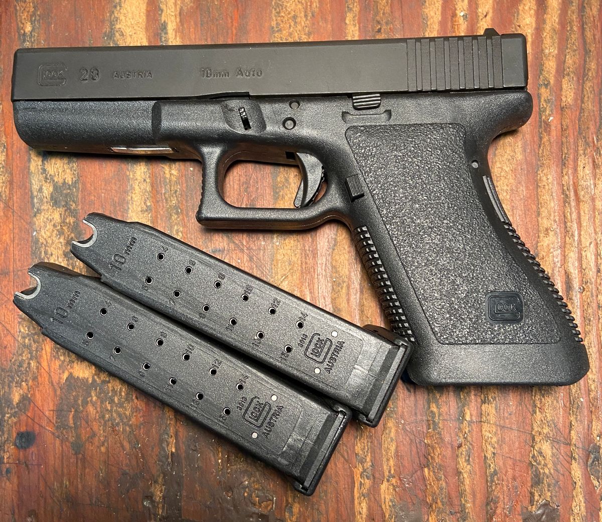 Glock 20 Second Gen With Dies,Brass And Bullets 10mm For Sale at ...