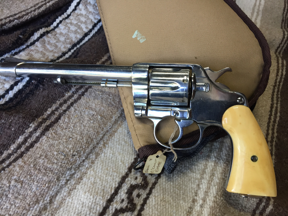Colt New Service 38 Wcf .38-40 Winchester For Sale at GunAuction.com ...