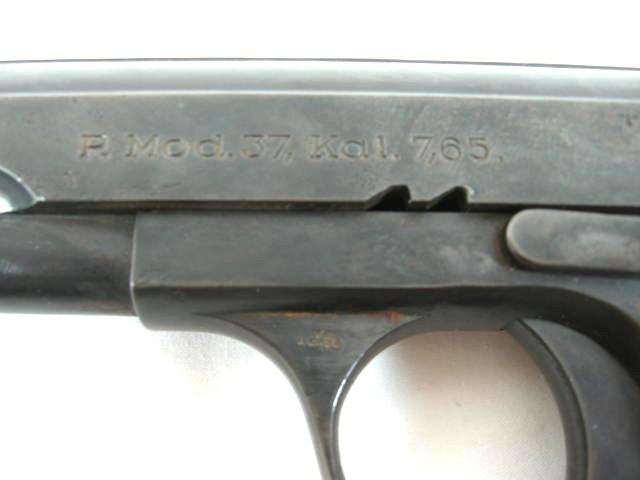 Hungarian P. Mod. 37 Kal. 7,65. 37 P37 Pistol Nazi German For Sale at ...