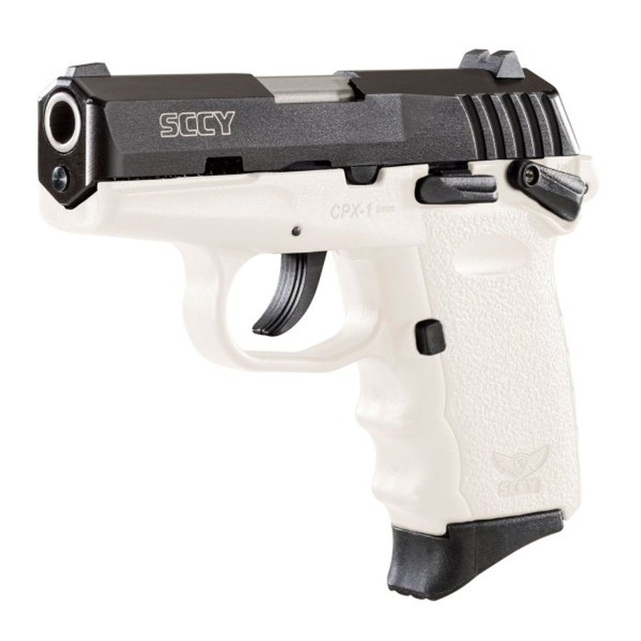 Sccy Industries Sccy Carbin Black / White Cpx-2 9mm Luger Pistol Cpx2 ...