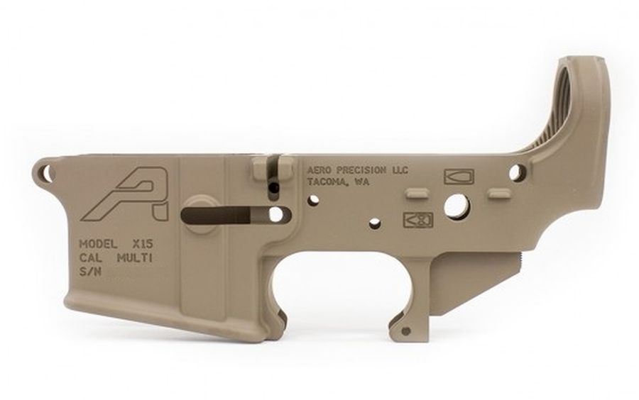 Aero Precision Ar-15 M4 X15 Gen 2 Fde Ar15 Stripped Lower Receiver 5 ...