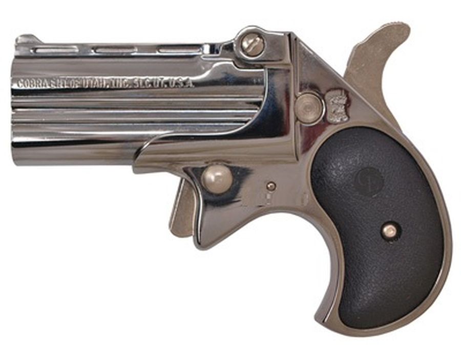 Cobra Enterprises Cobra .380 Acp Big Bore O/U Derringer Chrome W/Black ...