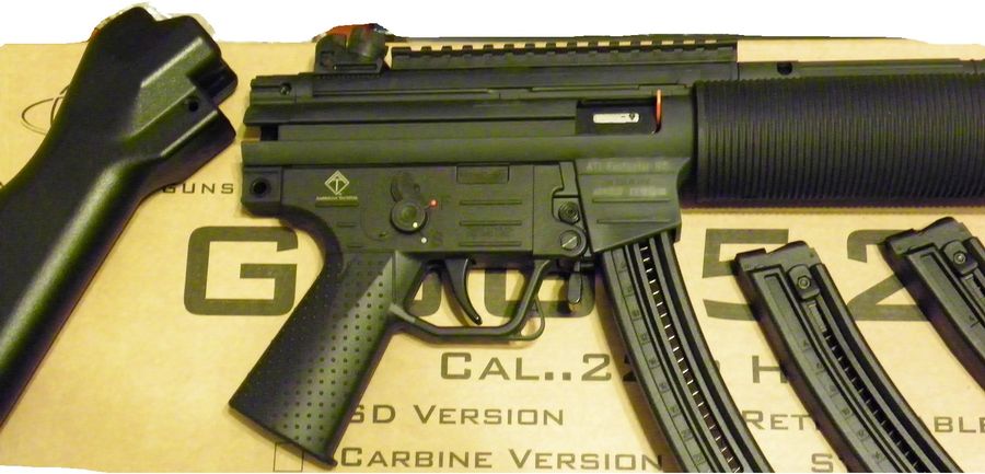 American Tactical Ati German Sport Guns Gsg-522 Sd .22 Lr 3 Mags ...