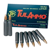 Tula .223 Rem Ar15 Ammo 55gr Fmj 100 Rds Tulammo Ar-15 Ammunition .223 ...