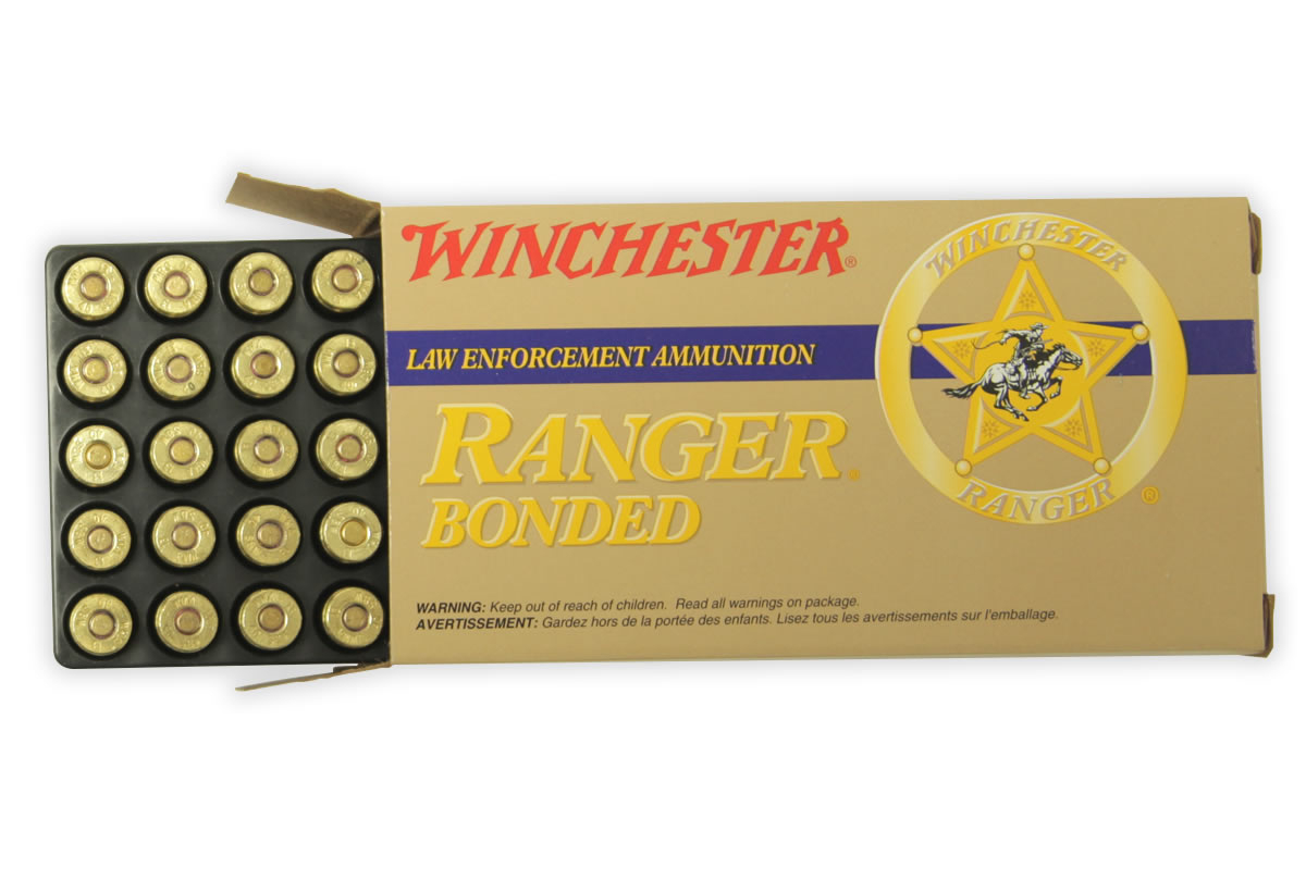 Winchester Ranger Law Enforcement Ammo Zq4355 .40 S&W Bonded Jacketed ...