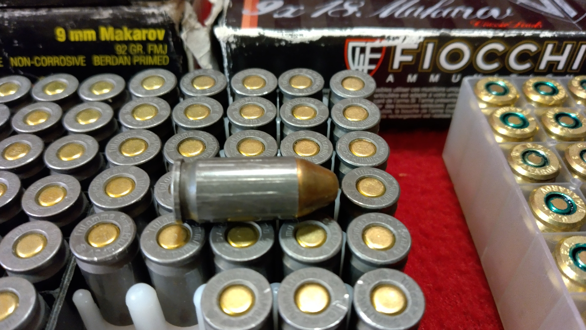 Fiocchi 286 Rounds-Factory-9mm-Makarov-9x18 9mm Makarov For Sale at ...