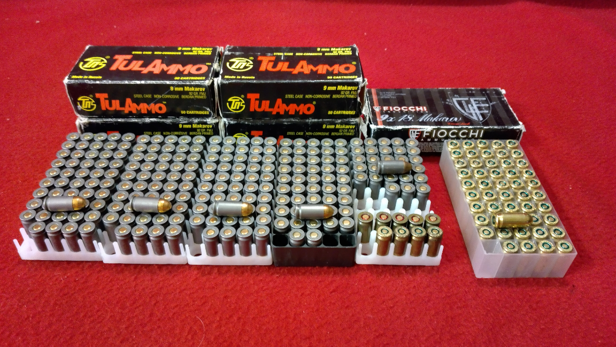 Fiocchi 286 Rounds-Factory-9mm-Makarov-9x18 9mm Makarov For Sale at ...