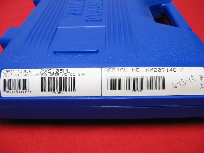 Springfield Armory (Geneseo, Il) Springfield Operator,1911 A1 45cal ...