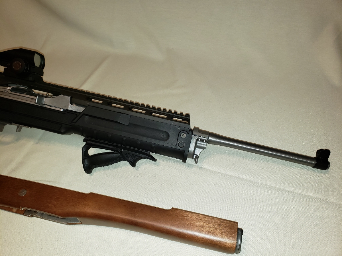 Ruger Mini 30 With Arch Angel Sparta Stock For Sale at GunAuction.com ...