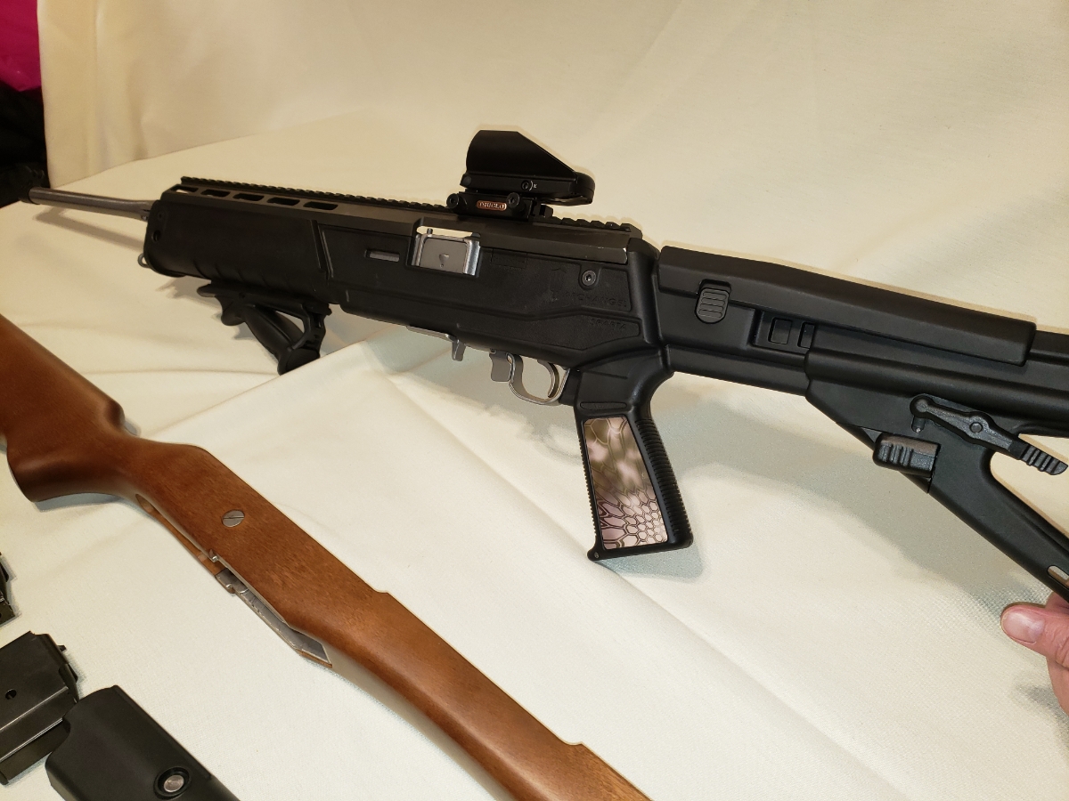 Ruger Mini 30 With Arch Angel Sparta Stock For Sale at GunAuction.com ...