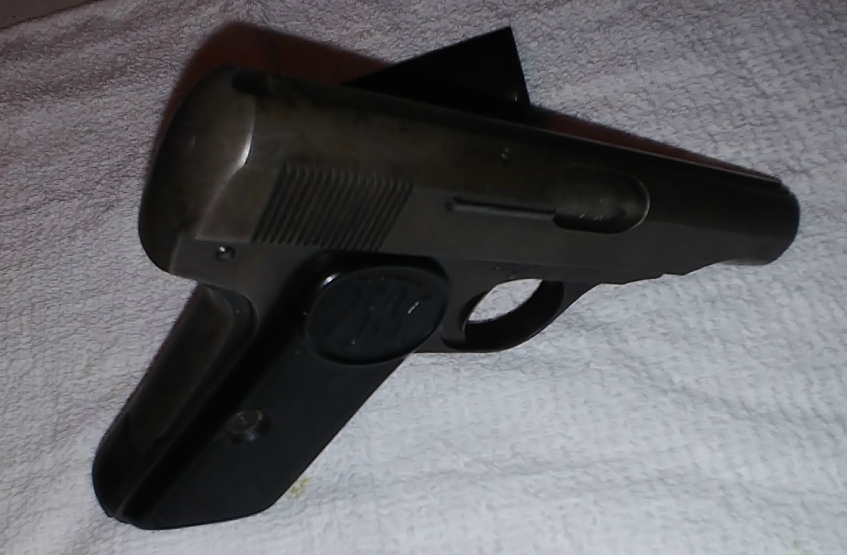 Fabrique Nationale Fn Browning Patent Model 1910 Pistol .32 Auto (7.65 Browning) For Sale at ...