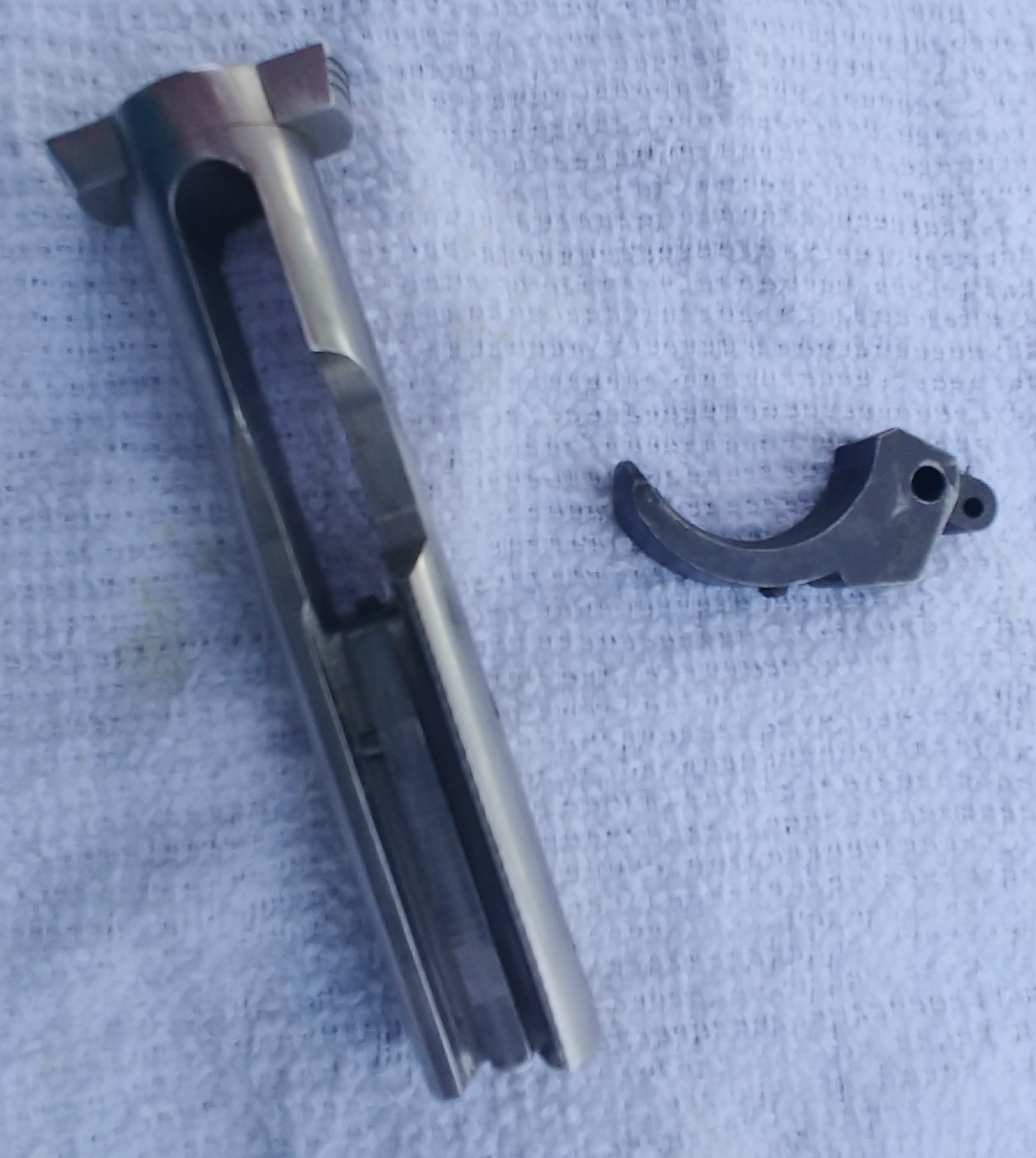 Ruger Mk Ii Complete Stainless Factory Bolt Assembly/Blued Trigger For ...