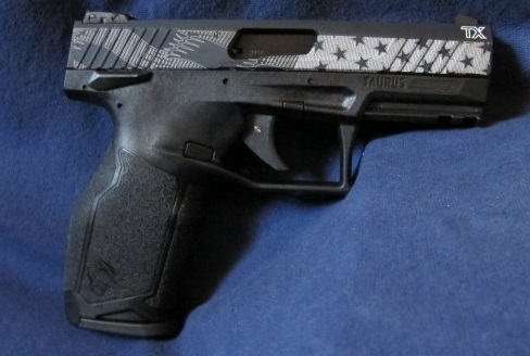 Taurus Tx22 W/ Us Flag .22 Lr For Sale at GunAuction.com - 17284182