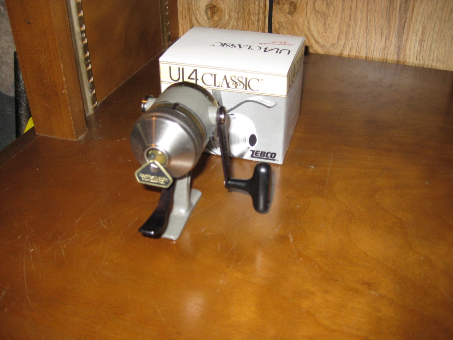 Zebco, Ul4 Classic, Trigger Spin Reel For Sale at GunAuction.com - 12246582