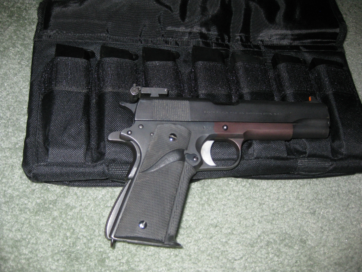 Rem Frame/Colt Slide 45 Acp, Model 1911a1 Match Grade Target Softball ...