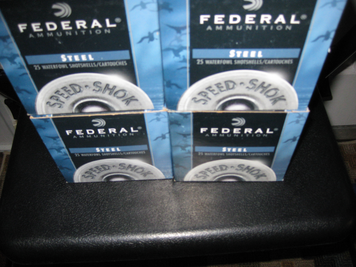 Federal Super Shok Steel 4 Boxes Federal Speed-Shok Steel, 2 3/4 ...