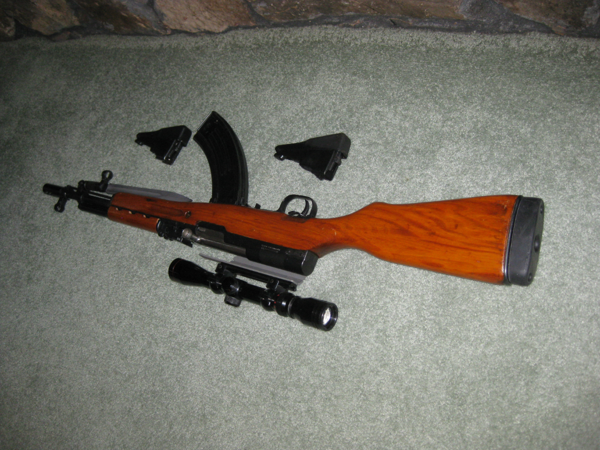 China, Sks 7.62x32mm, Chinese Sks Paratrooper Model [Milled Parts, Semi ...