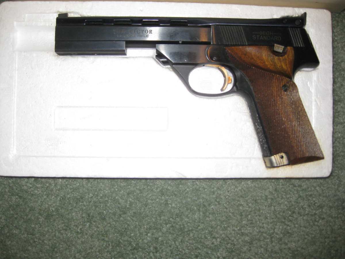 High Standard, Victor Model 22lr, Hi Std., The Victor Model, 5 1/2 ...