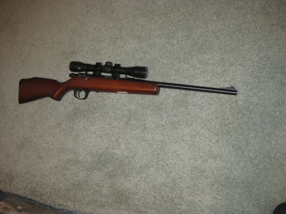 22 S/L/Lr., Marlin, Model 15yn, Little Buckaroo, Single Shot, 16 1/4 ...