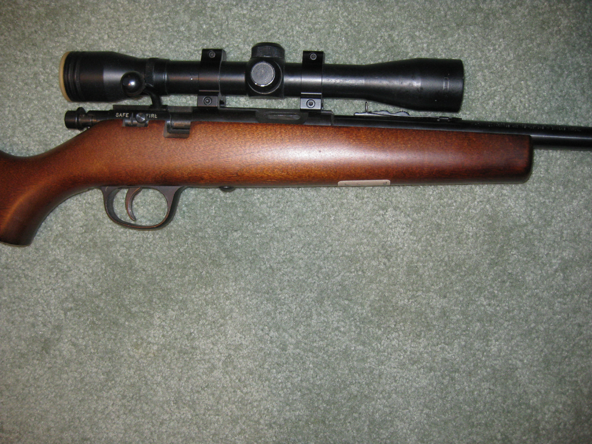 22 S/L/Lr., Marlin, Model 15yn, Little Buckaroo, Single Shot, 16 1/4 ...