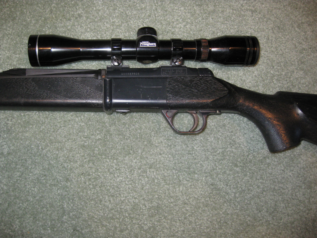 22LR, Daisy Mfg., Model 2202, Bolt action rifle, 19" Bbl", copolymer ...
