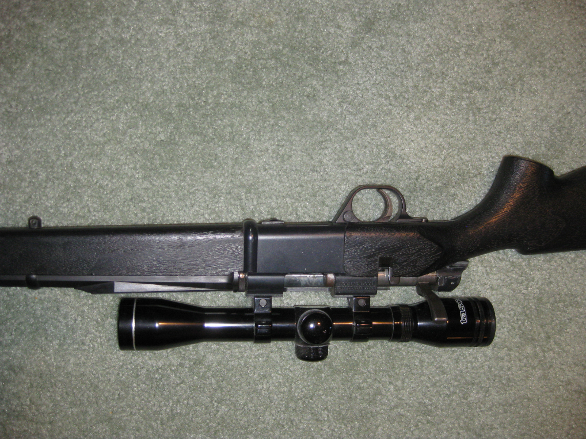 22LR, Daisy Mfg., Model 2202, Bolt action rifle, 19" Bbl", copolymer ...
