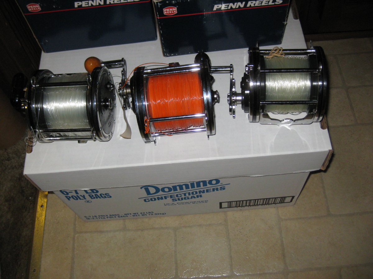 Penn Fishing Tackle Mfg. Co. 3 - Penn Model 115L, 9/0, SENATOR Reels, 2 ...