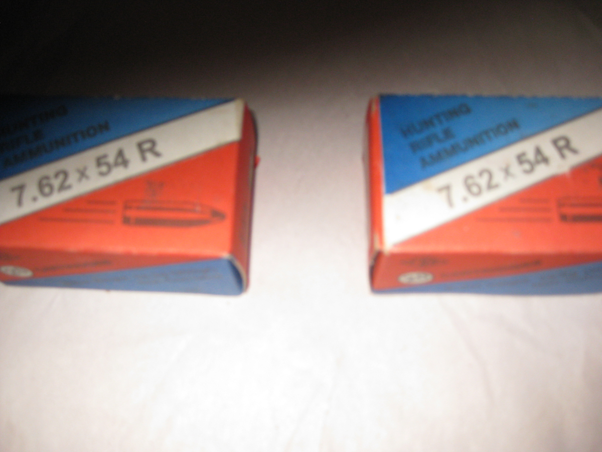 Jsc Barnaul Tool Bldg. Plant 2 Boxes Of 7.62 X 54 R, 203 Grain, Lead ...