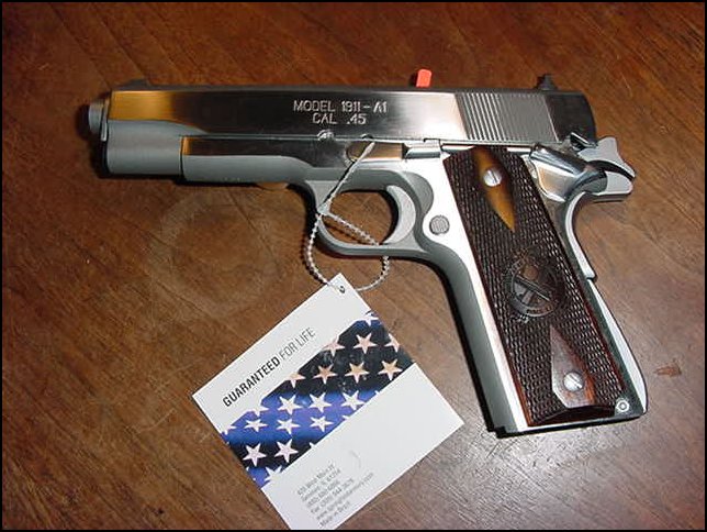 Springfield Armory (Geneseo, Il) 1911-A1 Stainless Pb9151lp Mil-Spec ...
