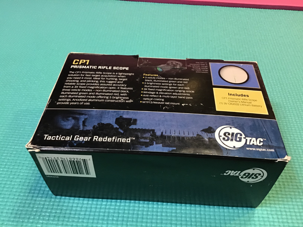 Sig Tac Sig Scope Scope For Sale at GunAuction.com - 17129189