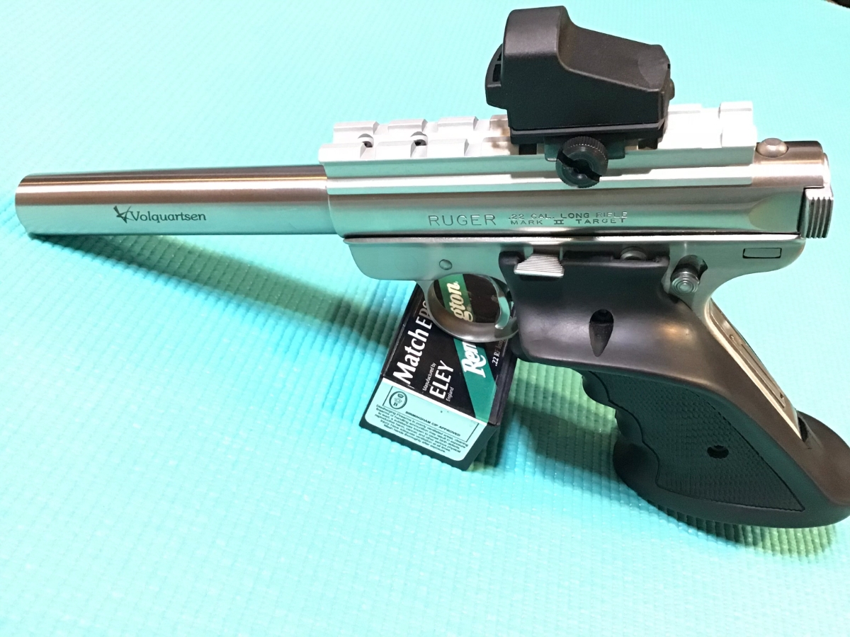 Ruger/Volquartsen This Is A Custom Ruger Government Model Target Pistol ...
