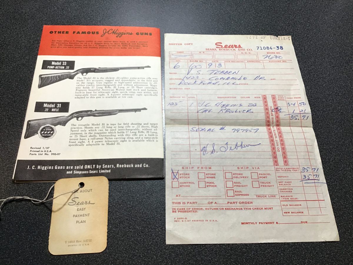 Jc Higgins Model 88 This Is A Jc Higgins (High Standard) Model 88 9 ...