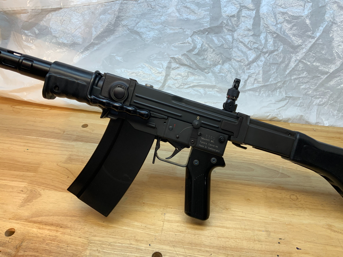 Sig Arms Sig Pe57 Swiss Sig Sg 510 Stgw 510 Sturmgewehr 57 Unfired Mint ...