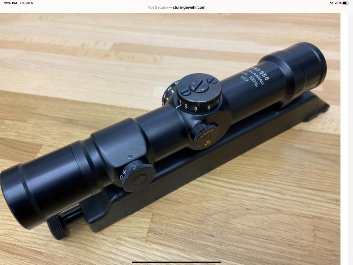 Sig Sauer Sig Pe57 Swiss Sig Sg 510 Stgw 510 Sturmgewehr 57 Unfired ...