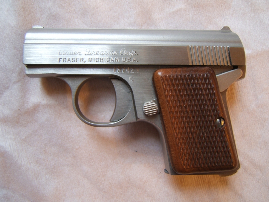 Bauer F. A. Corp. Bauer .25 Caliber Automatic Pistol Stainless W/Box ...