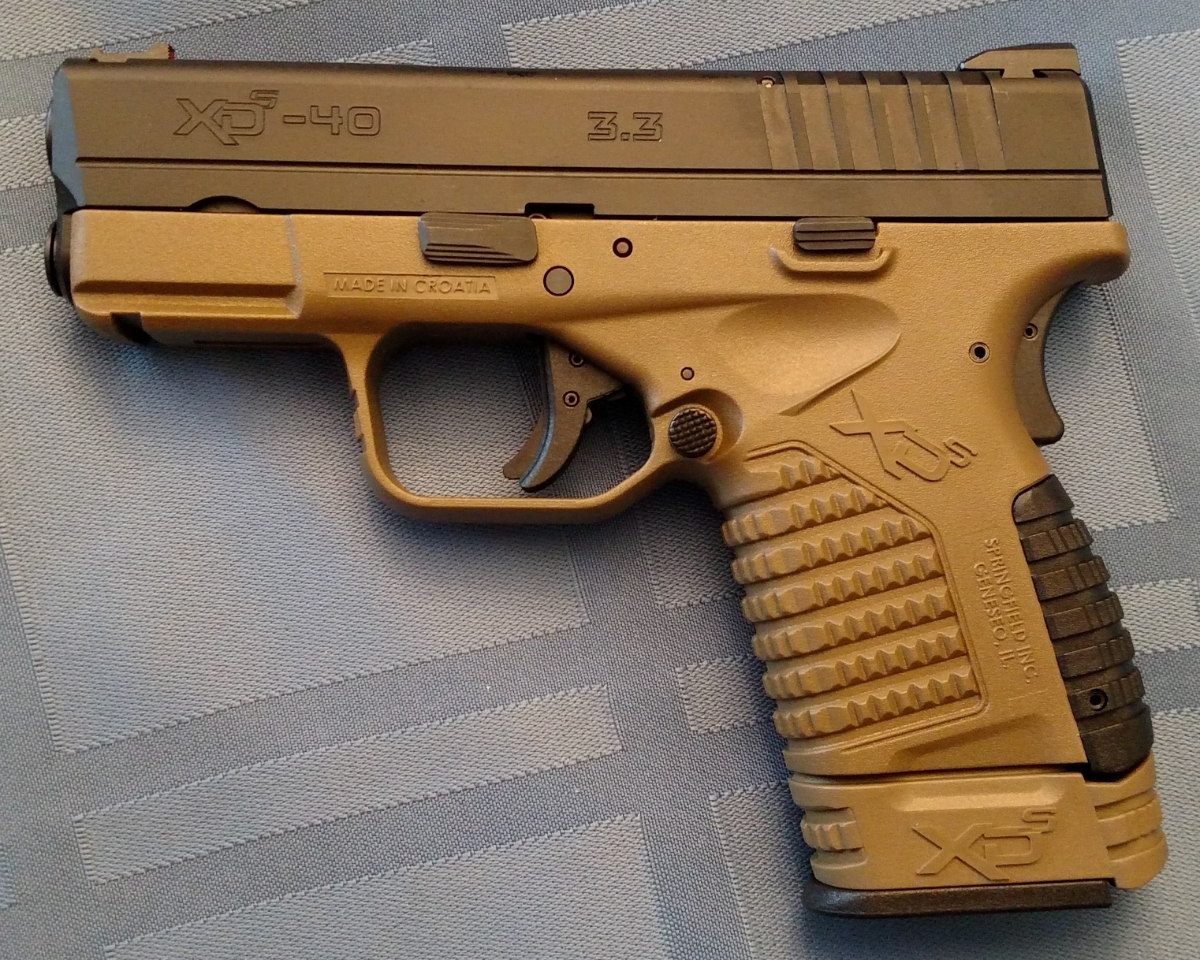 Springfield Armory Xds 40s&W 3.3 Fde New In Box .40 S&W For Sale at ...