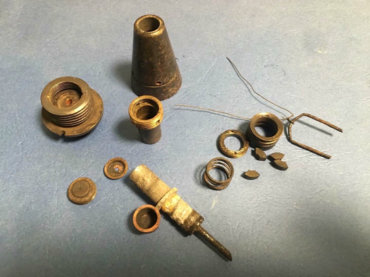 Japanese WWII Type 88 Field-mountain Cannon Fuze 17077903 - GunAuction.com