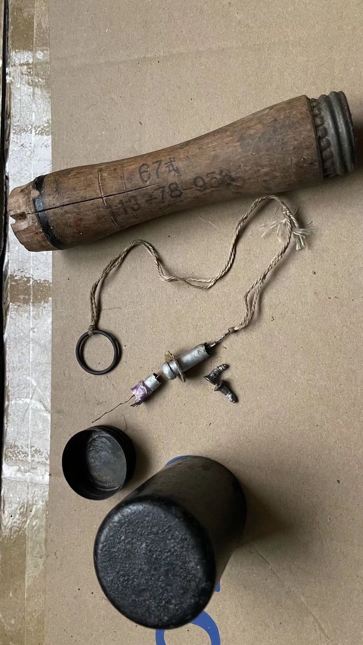 Chinese M-67 Stick Grenade Model For Sale at GunAuction.com - 17185451